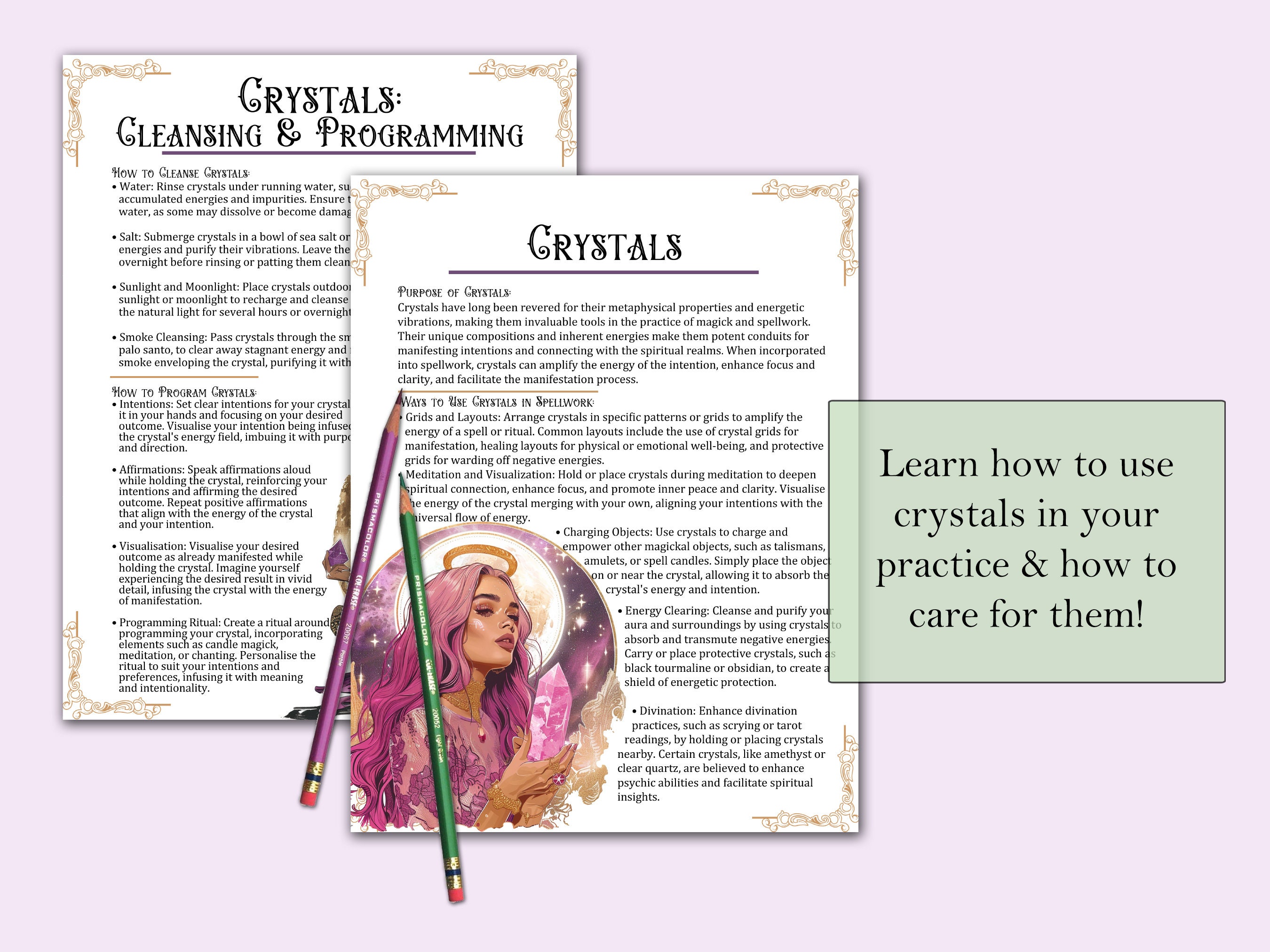 Crystal Guide | Crystal Meanings, Shapes, Uses in Spell Work ...