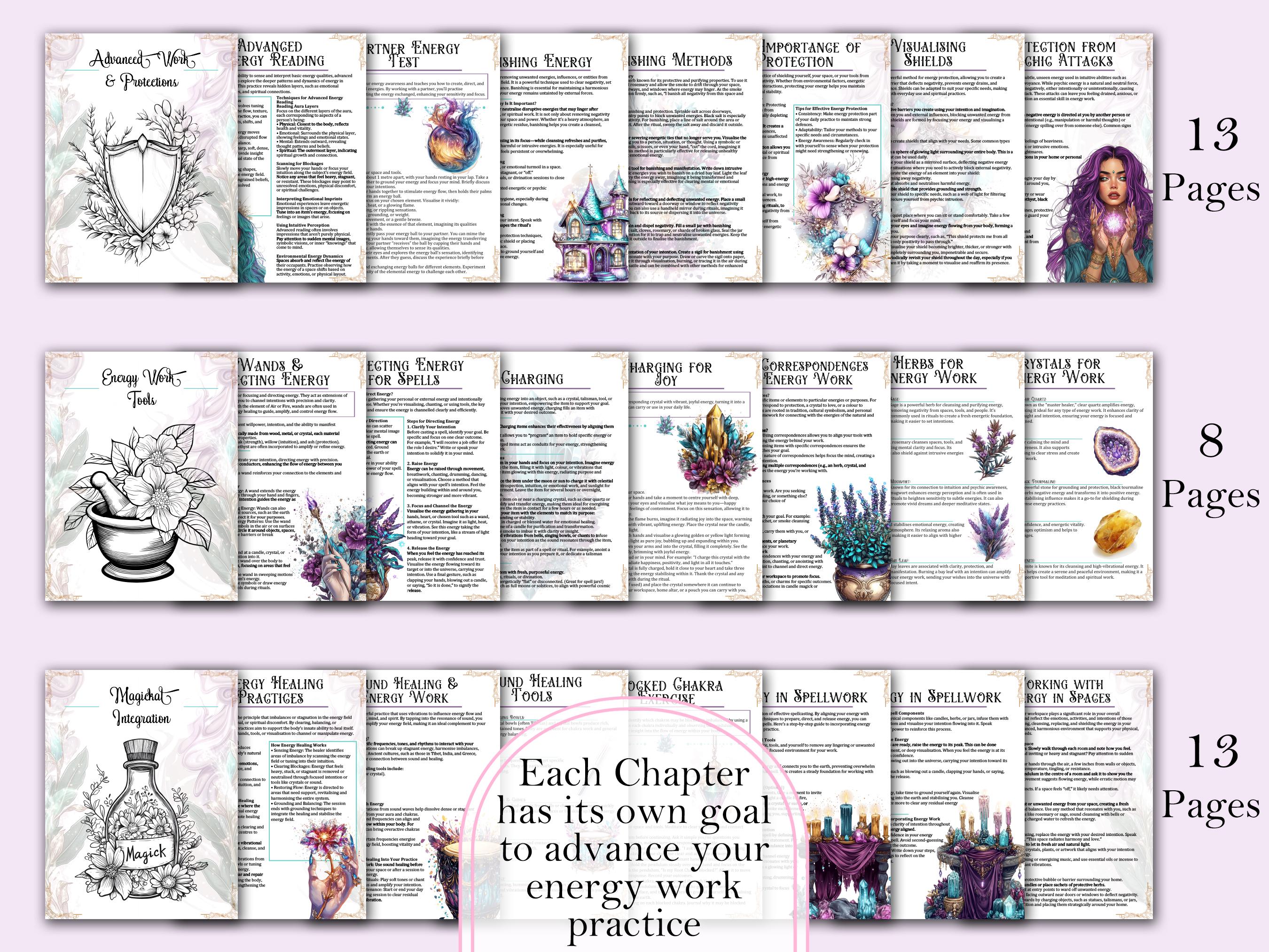 Energy Work Mastery Bundle | Complete Guide From Basic to Advanced ...