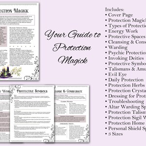 Protection Magick | Personal & Home Shielding, Cleansing, Warding, and ...