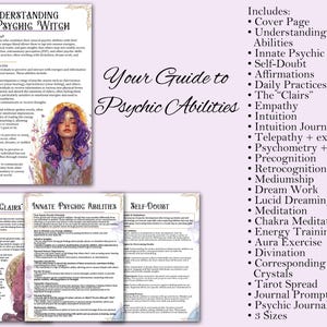 Psychic Witch Bundle | Guide to Psychic Witchcraft, Energy Work ...
