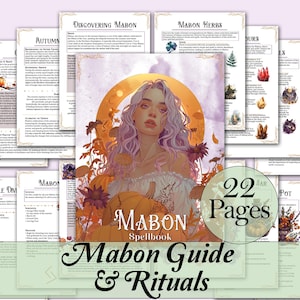 Mabon Sabbat Guide & Ritual Bundle | Correspondences, Deities, Spells ...
