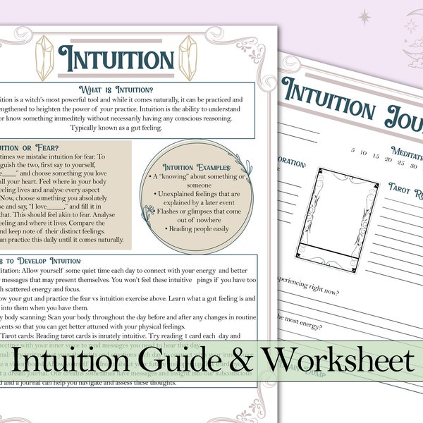Intuition - Etsy