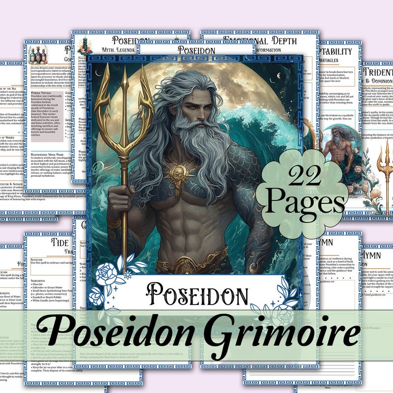 Poseidon - Etsy