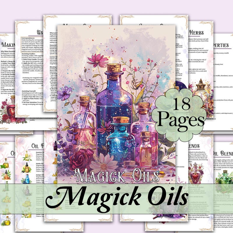 Magic Oils Kit - Etsy UK