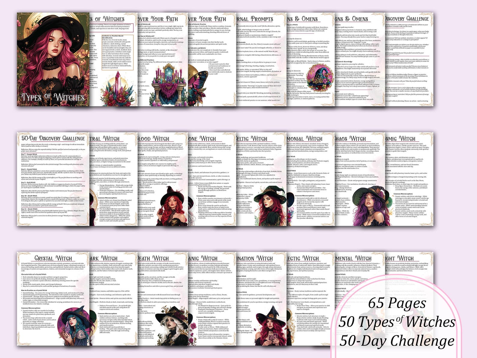 Types of Witches | Guide for Different Types of Witchcraft, With ...