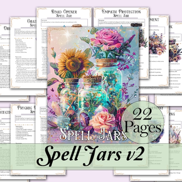 Spell Jar - Etsy