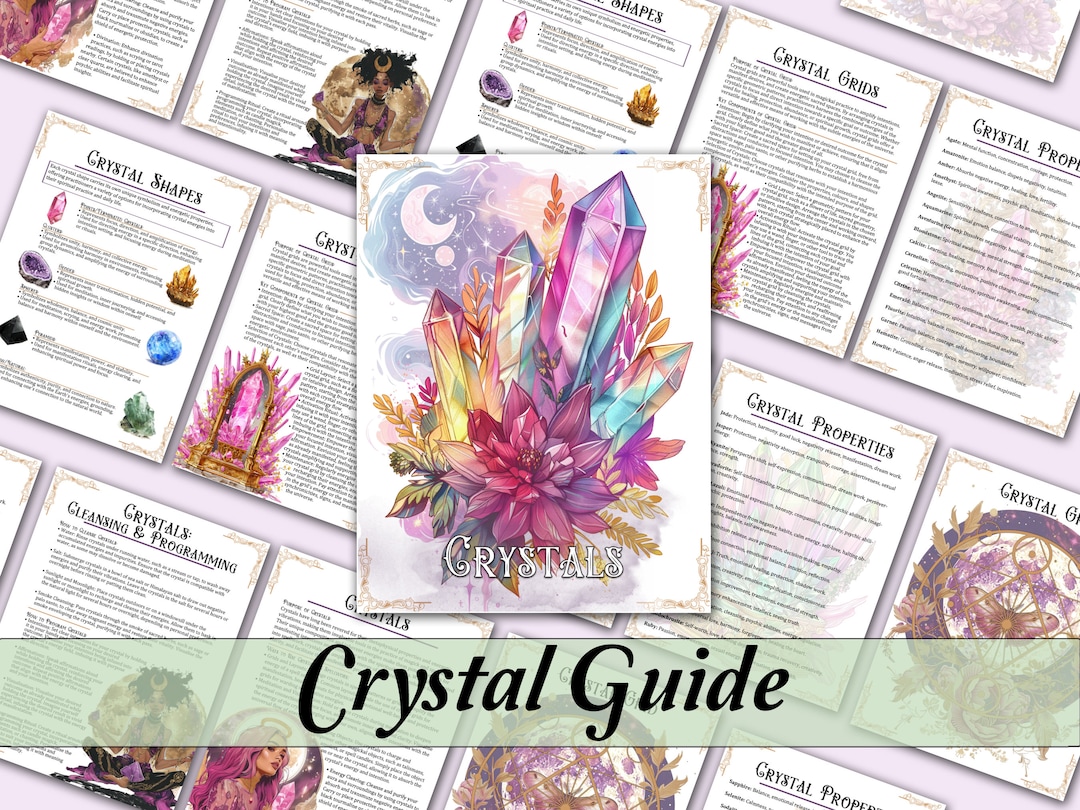 Crystal Guide | Crystal Meanings, Shapes, Uses in Spell Work ...