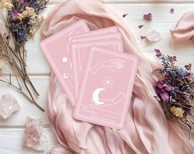 Personal Growth Oracle Deck With Guidebook & Box | Full Colour ...