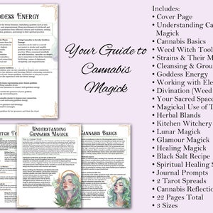 Cannabis Witch Bundle | Guide to Weed in Witchcraft, Spells, Rituals ...