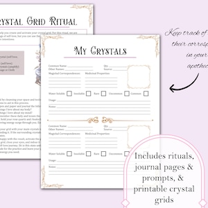 Crystal Witch Bundle | Guide, Crystal Meanings, Tools, Meditation ...