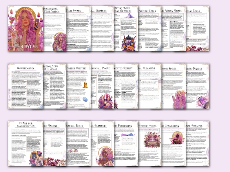 Tech Witch Bundle | Guide to Digital Witchcraft, Spells, Rituals, Tech ...