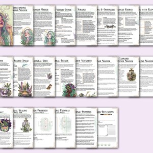 Cannabis Witch Bundle Guide to Weed in Witchcraft, Spells, Rituals ...