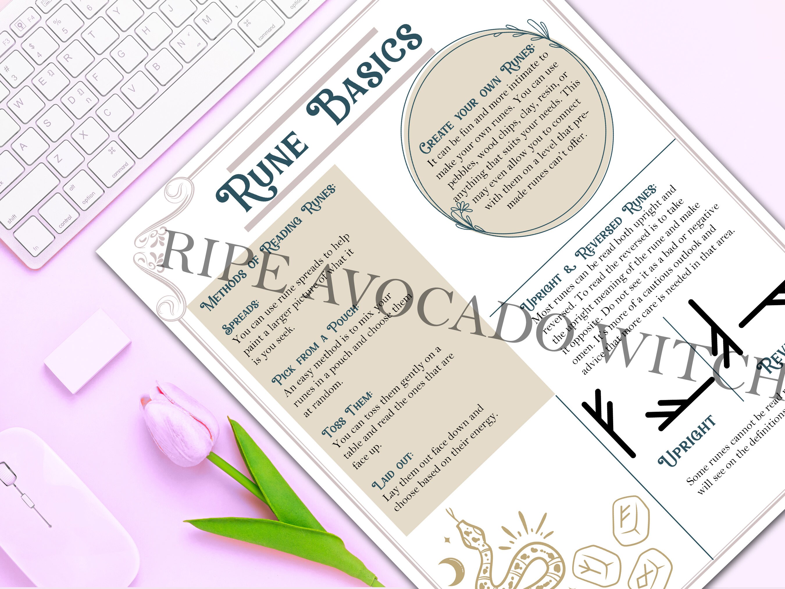 Rune Magick Guide | Meanings, Spreads, Reading Guide, and Dictionary ...