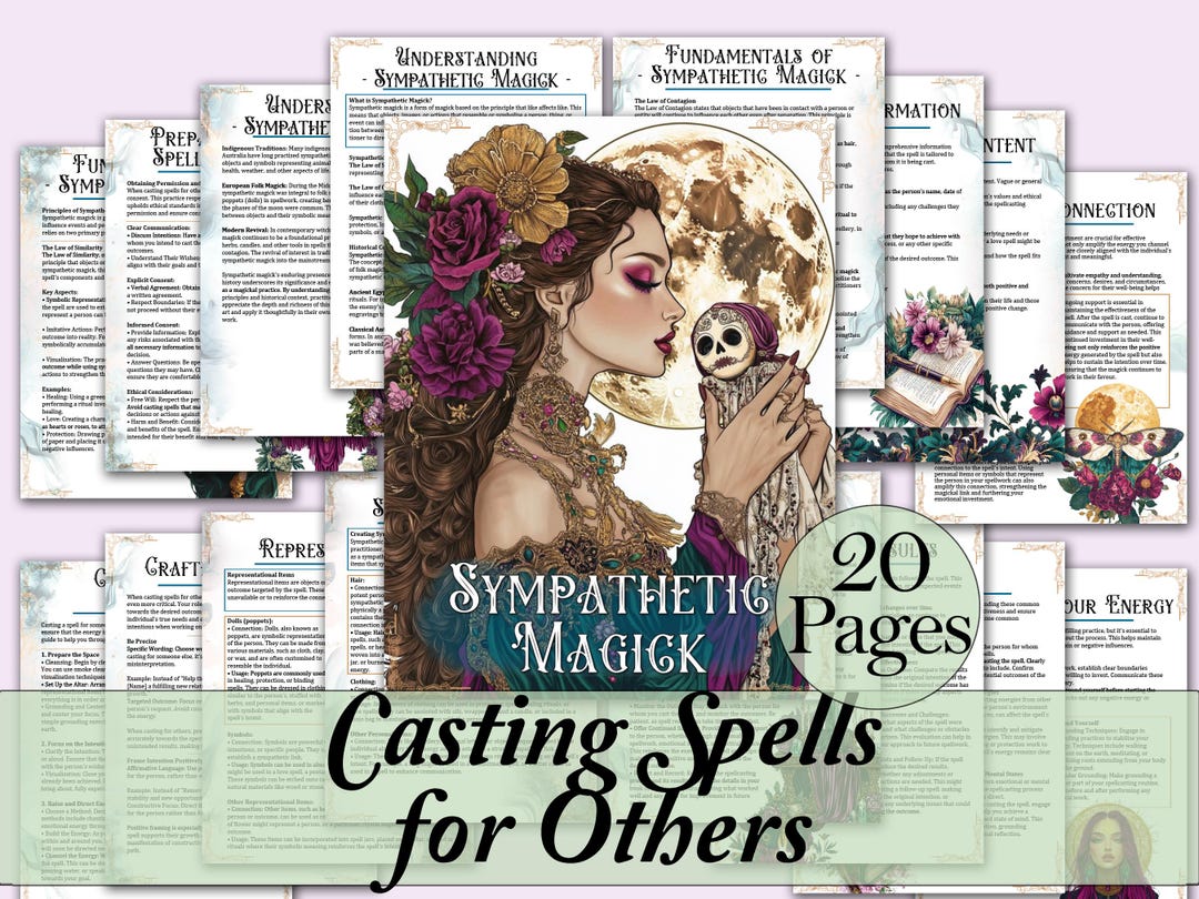 Sympathetic Magick | How to Cast Spells for Others | Guide, Energy Work ...