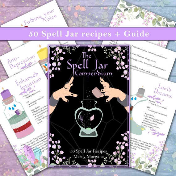 The Spell Jar Compendium: 50 Spell Jar Recipes Guide 101 | Etsy