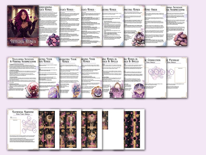 Witches Runes | Guide, Cheat Sheet, Spreads, How to Create, Consecrate ...
