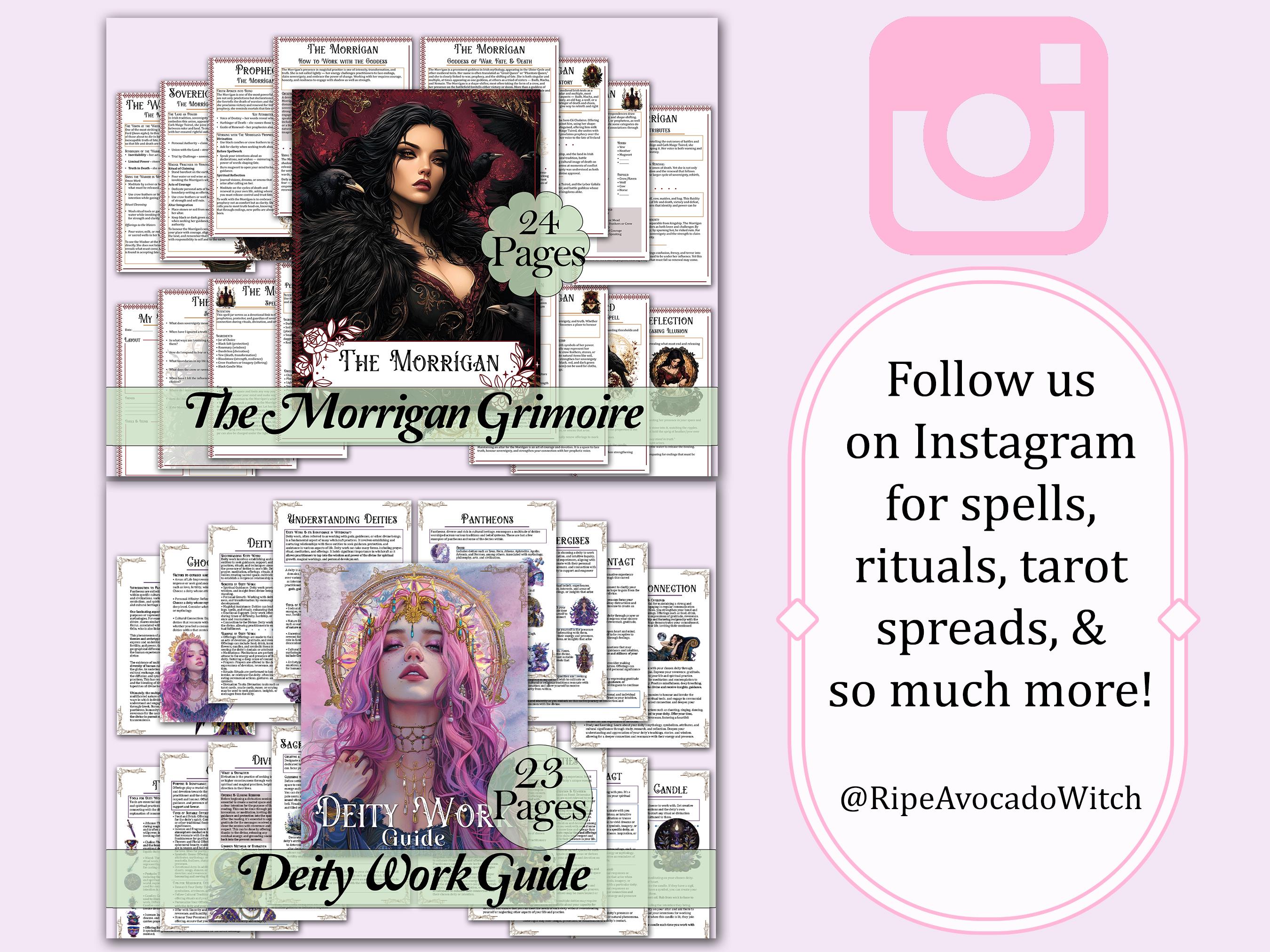 The Morrigan Cheat Sheet | Celtic Goddess of War & Fate ...