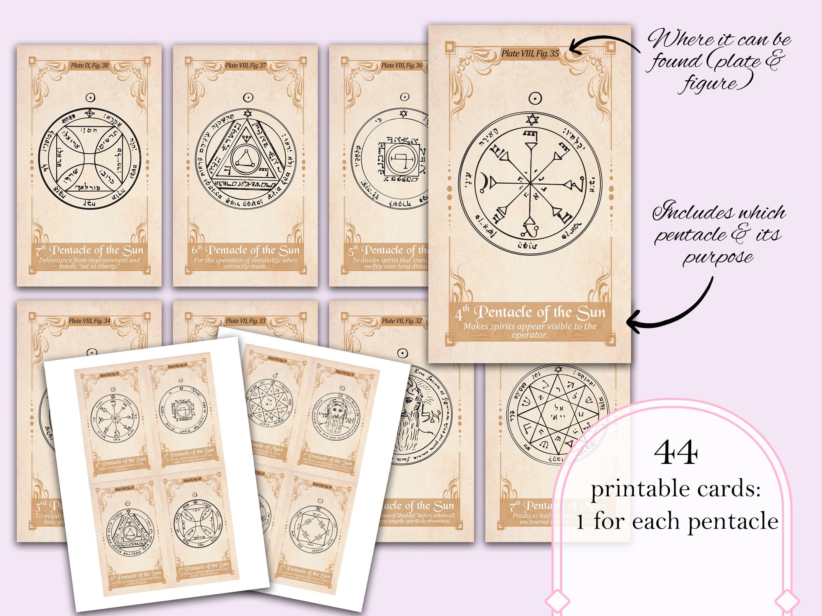 The Pentacles of Solomon | Ancient Magic Guide, 44 Seals & Sigils ...