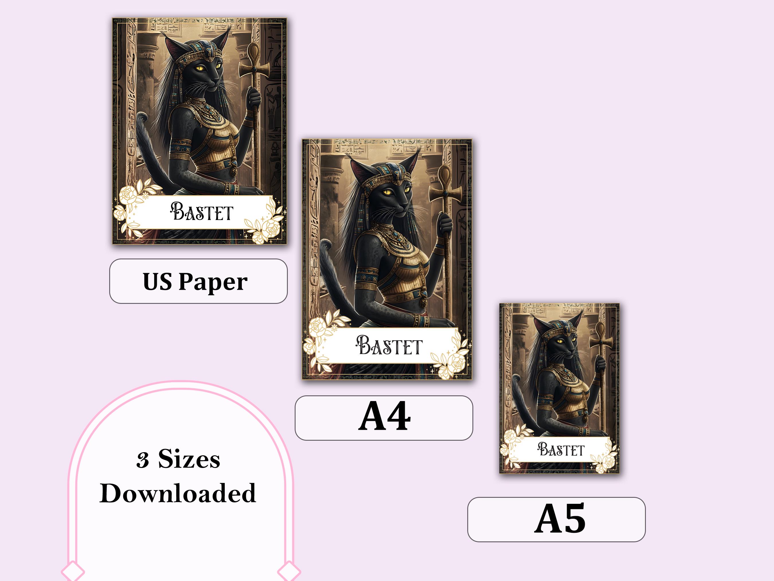 Bastet Book of Shadows Bundle | Egyptian Cat Goddess of Protection ...