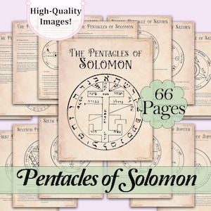 The Pentacles of Solomon | Ancient Magic Guide, 44 Seals & Sigils ...