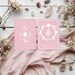 Pink Minimalist Oracle Card Deck With Guidebook & Box Full Colour ...
