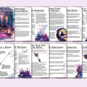 Besom Guide | How to Work With Witch Brooms for Spells and Rituals ...