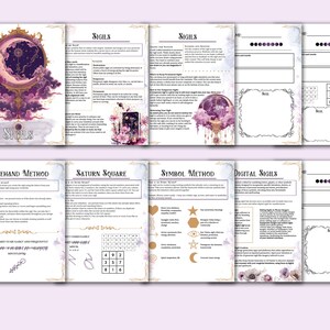 Sigil Magick Guide & Worksheets | How to Create and Use Sigil in Your ...