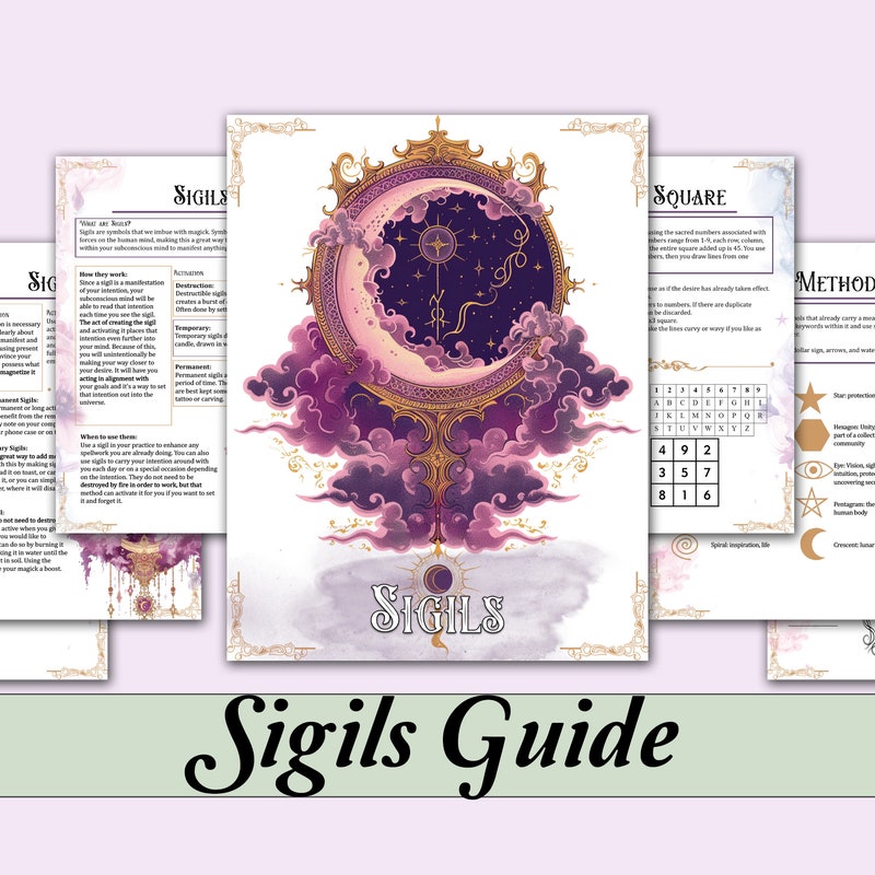 Sigil Template - Etsy