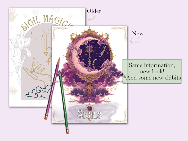 Sigil Magick Guide & Worksheets | How to Create and Use Sigil in Your ...