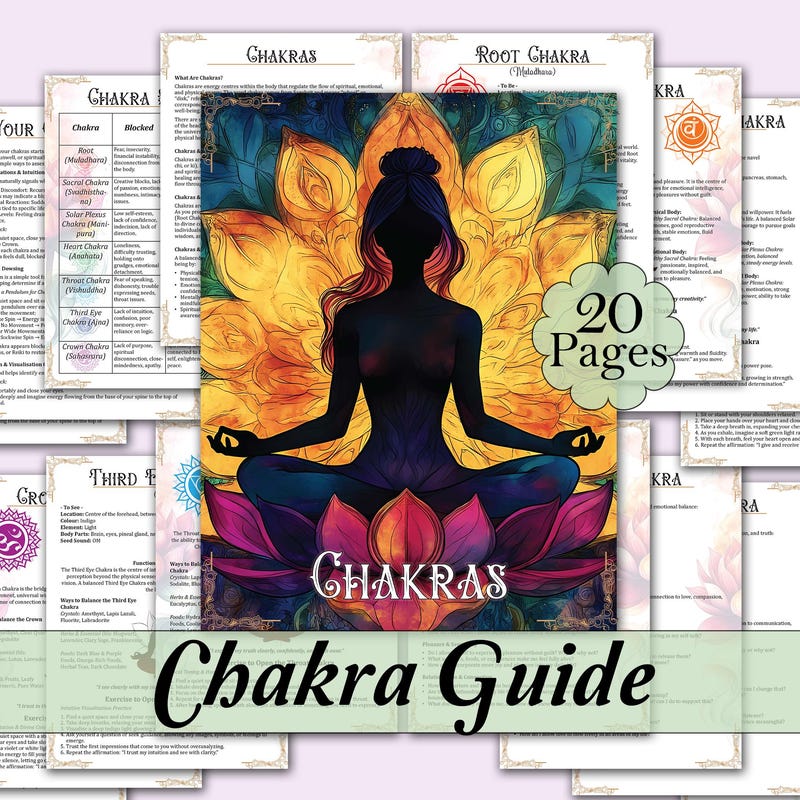 Chakra Healing Kit - Etsy