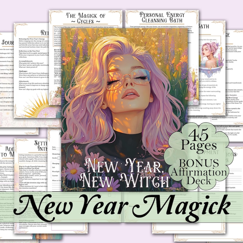 New Year Crystal Ritual - Etsy