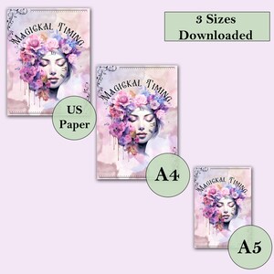 Magickal Timing Guide & Worksheet Moon Phases, Astrology, Sun Magick ...