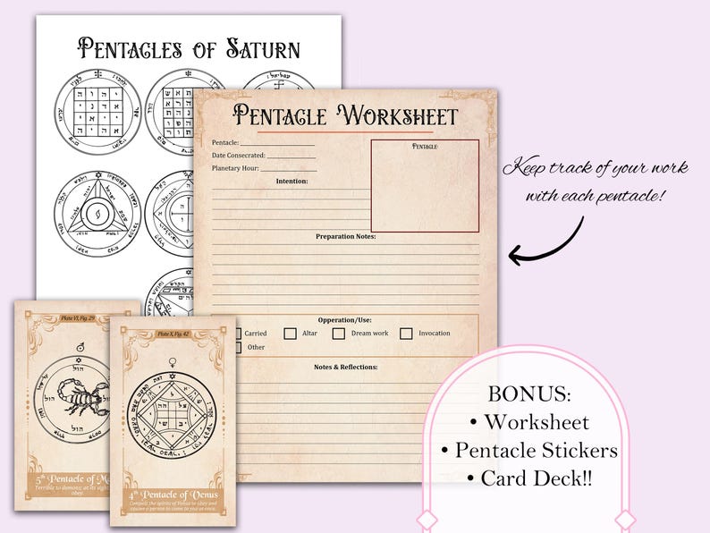 The Pentacles of Solomon | Ancient Magic Guide, 44 Seals & Sigils ...