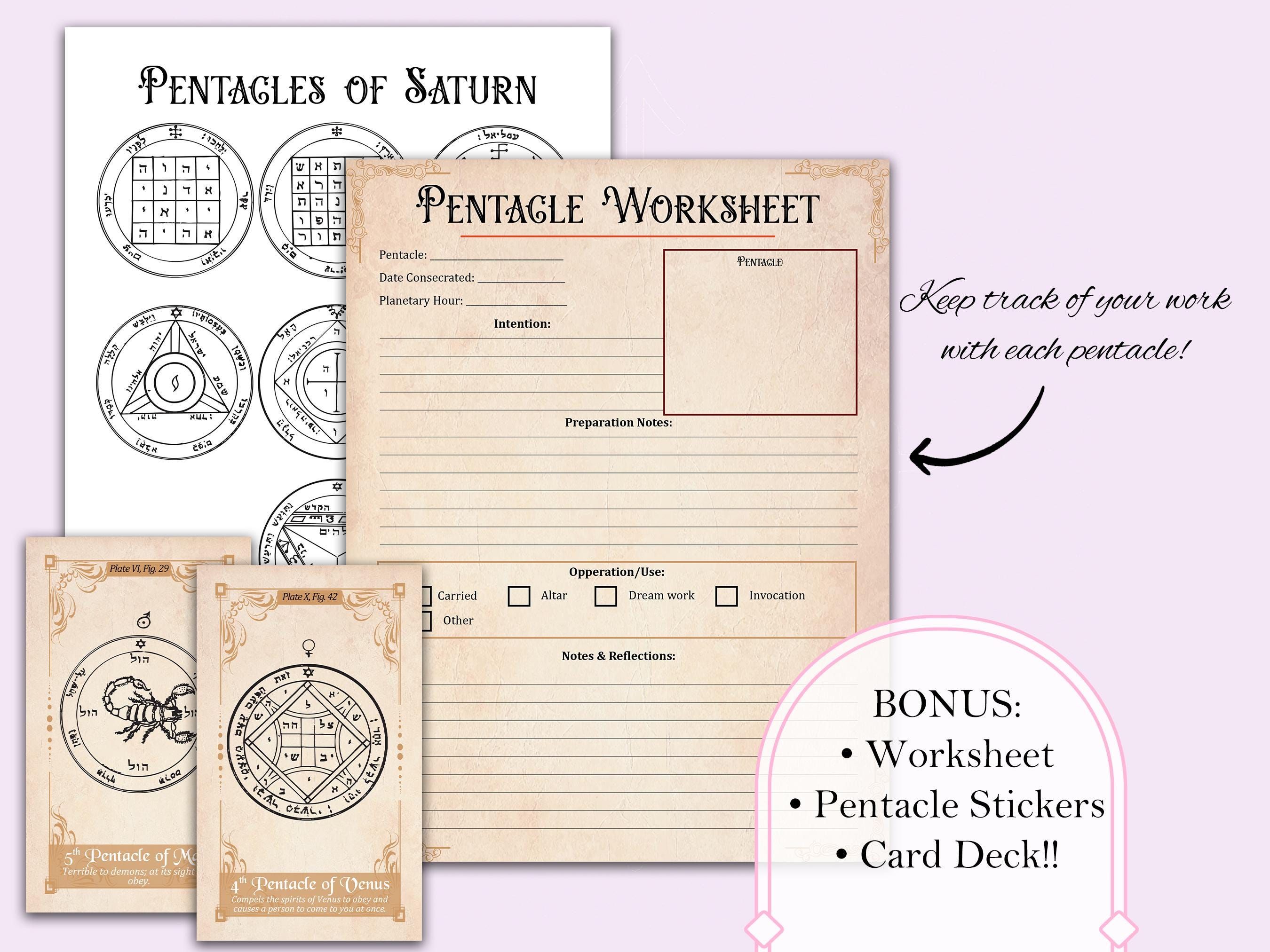 The Pentacles of Solomon | Ancient Magic Guide, 44 Seals & Sigils ...
