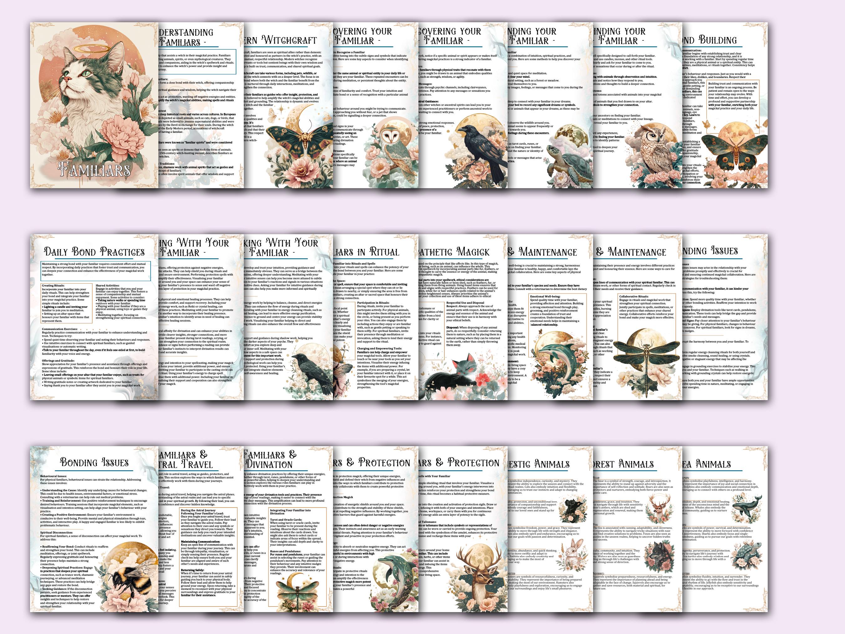 Familiars | Spirit Animals, How to Work With Animals & Animal Spirit ...