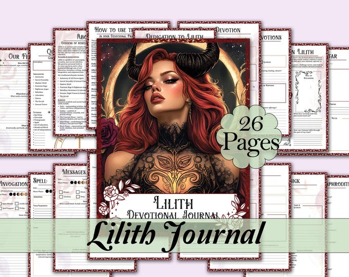 Lilith, Wiccan Goddess of Feminine Wisdom Pagan Goddes Wicca Altar ...
