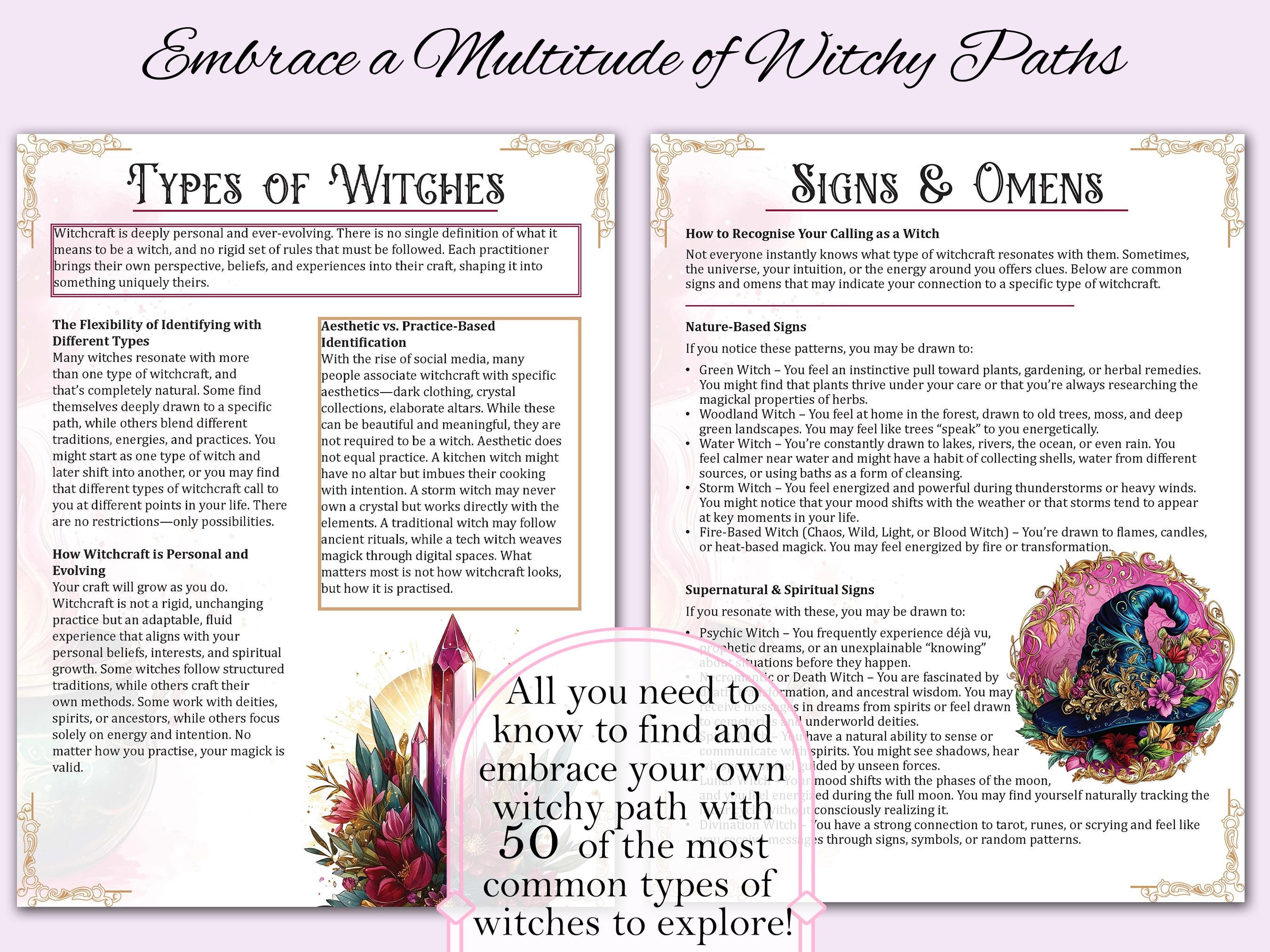 Types of Witches | Guide for Different Types of Witchcraft, With ...