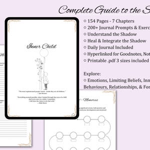 Shadow Work Journal & Guide | Complete Guided Shadow Work Workbook With ...