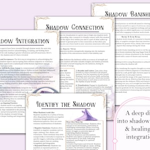 Shadow Witch Bundle | Guide to Shadow Work in Witchcraft, Spells ...