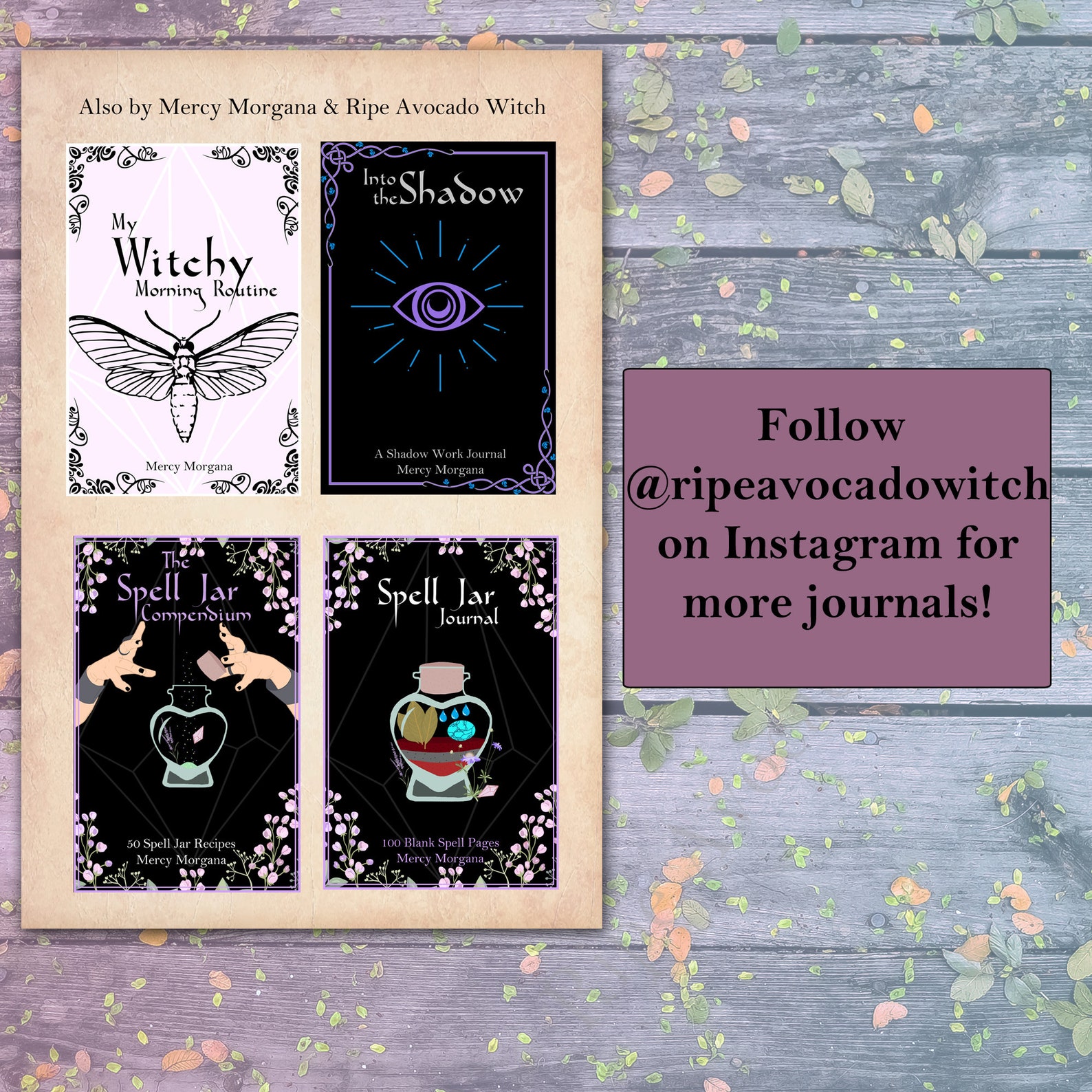 Witchy Morning Routine Journal Daily Tarot Meditation | Etsy