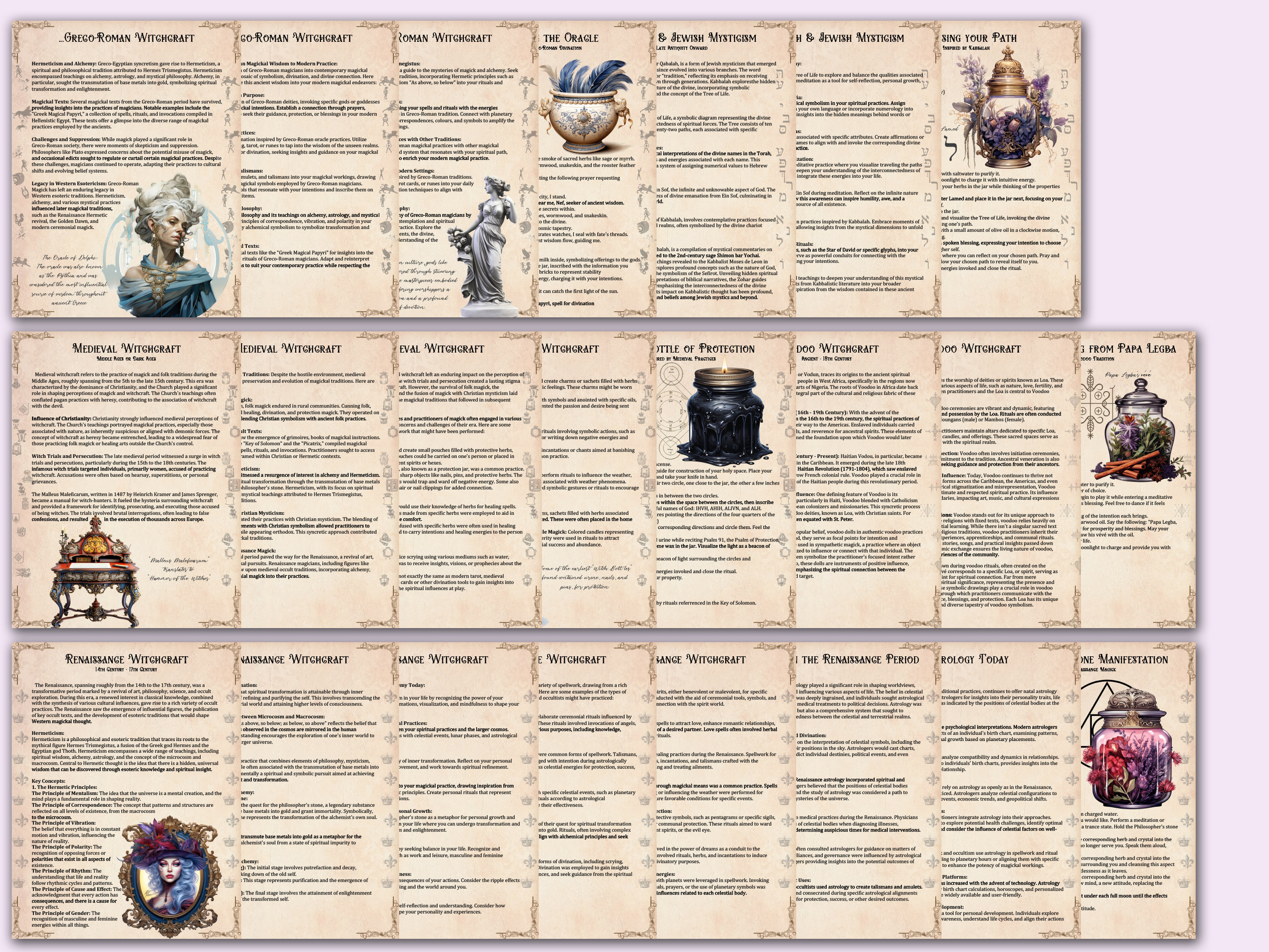 Time Traveling Grimoire History of Witchcraft and Magick Book of ...