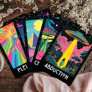 Contact Oracle Deck With Full Colour Guidebook & Box | Journal Prompts ...