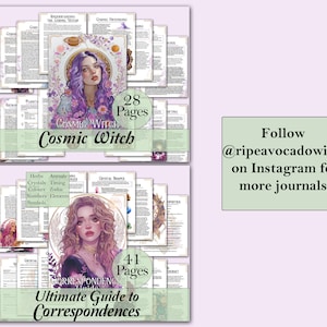 Celestial/astrology Witch Bundle Guide, Spells, Magickal Timing ...