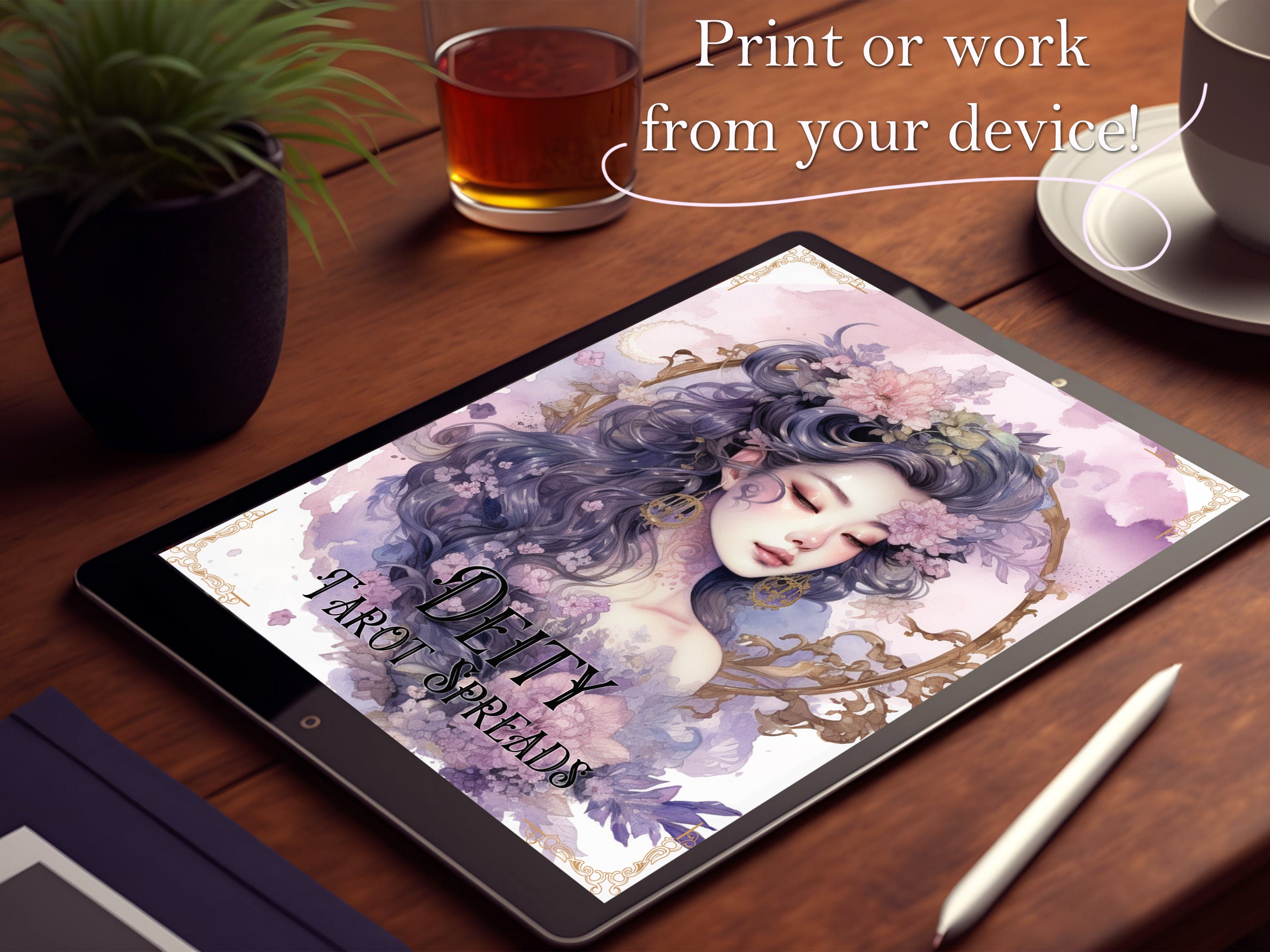 Deity Tarot Spread Journal Guide 20 Tarot Spreads to Gain Wisdom and ...