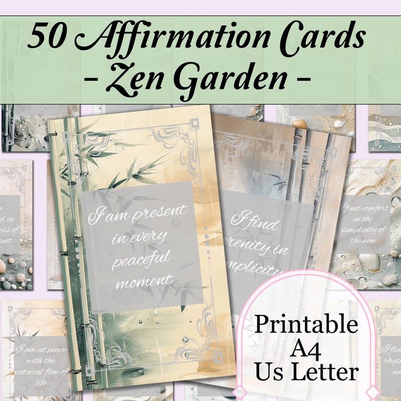 Affirmation Cards - Etsy