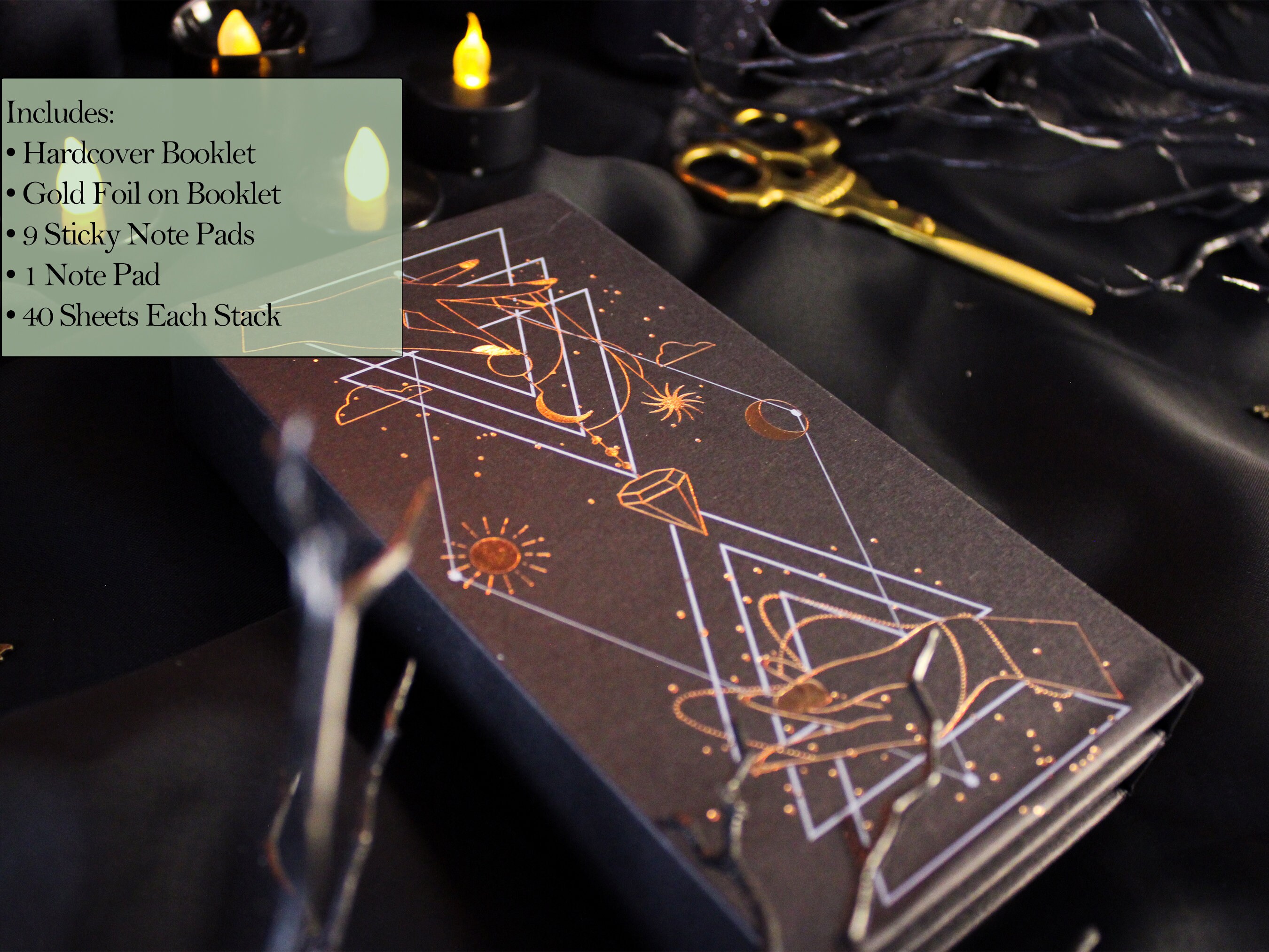 Full of Magick Sticky Note Booklet 400 Sheets, 10 Pads With 40 Sheets ...