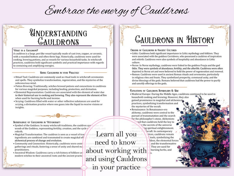 Cauldron Guide | How to Work With Witch Cauldrons for Spells and ...