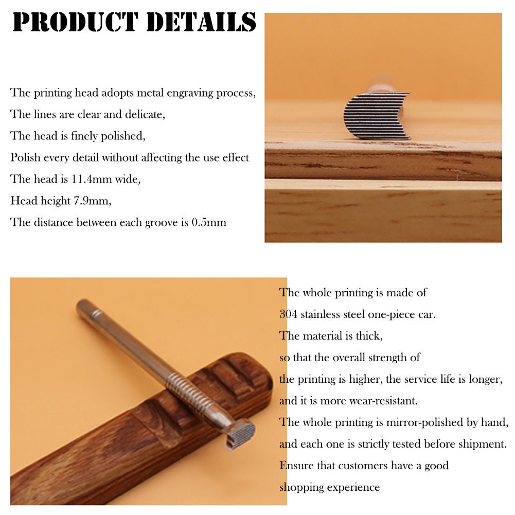 Leather Stamp Tools Set Leather Craft Kit Custom Punch Professional ...