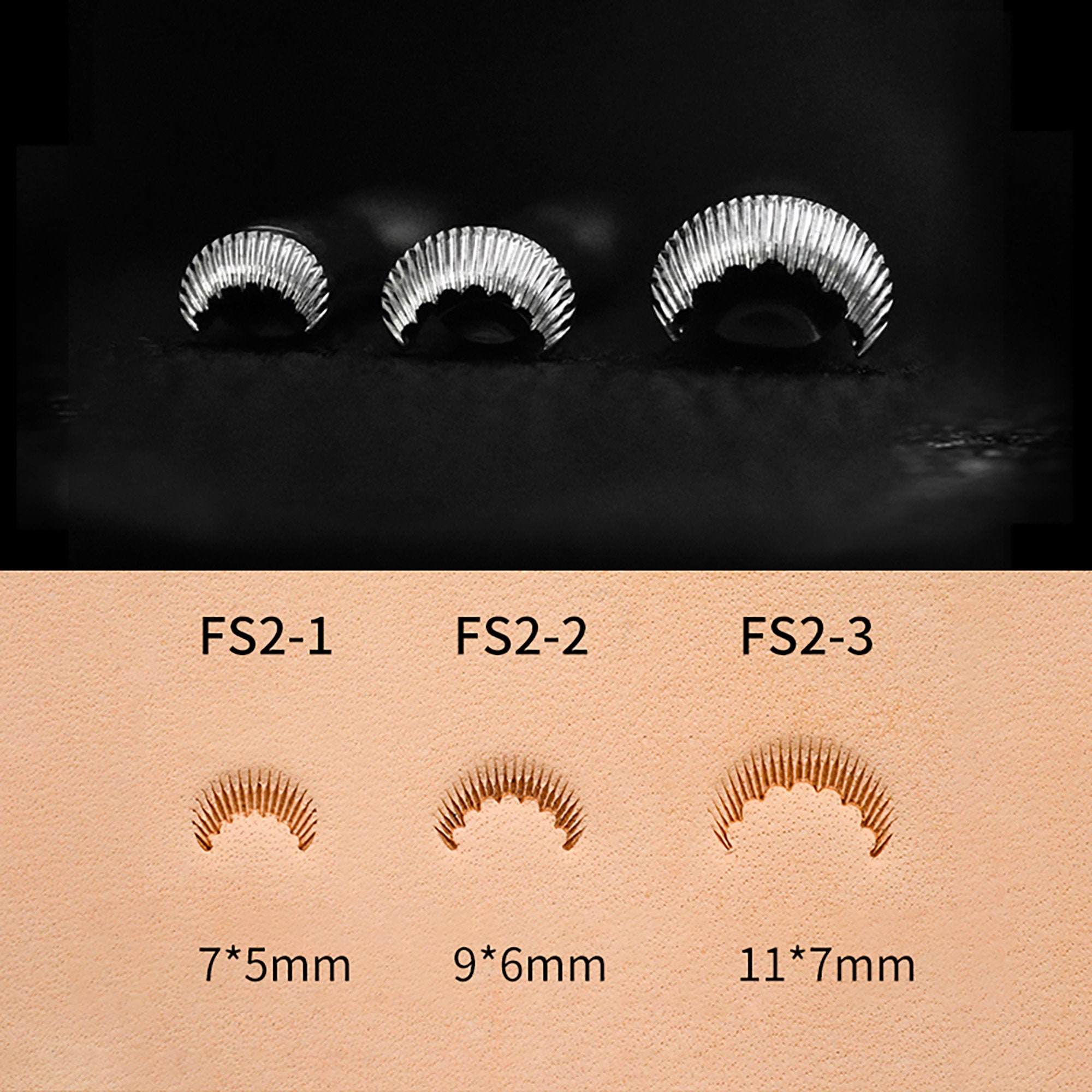 Leather Stamp Tools Set Leather Craft Kit Custom C-shaped - Etsy