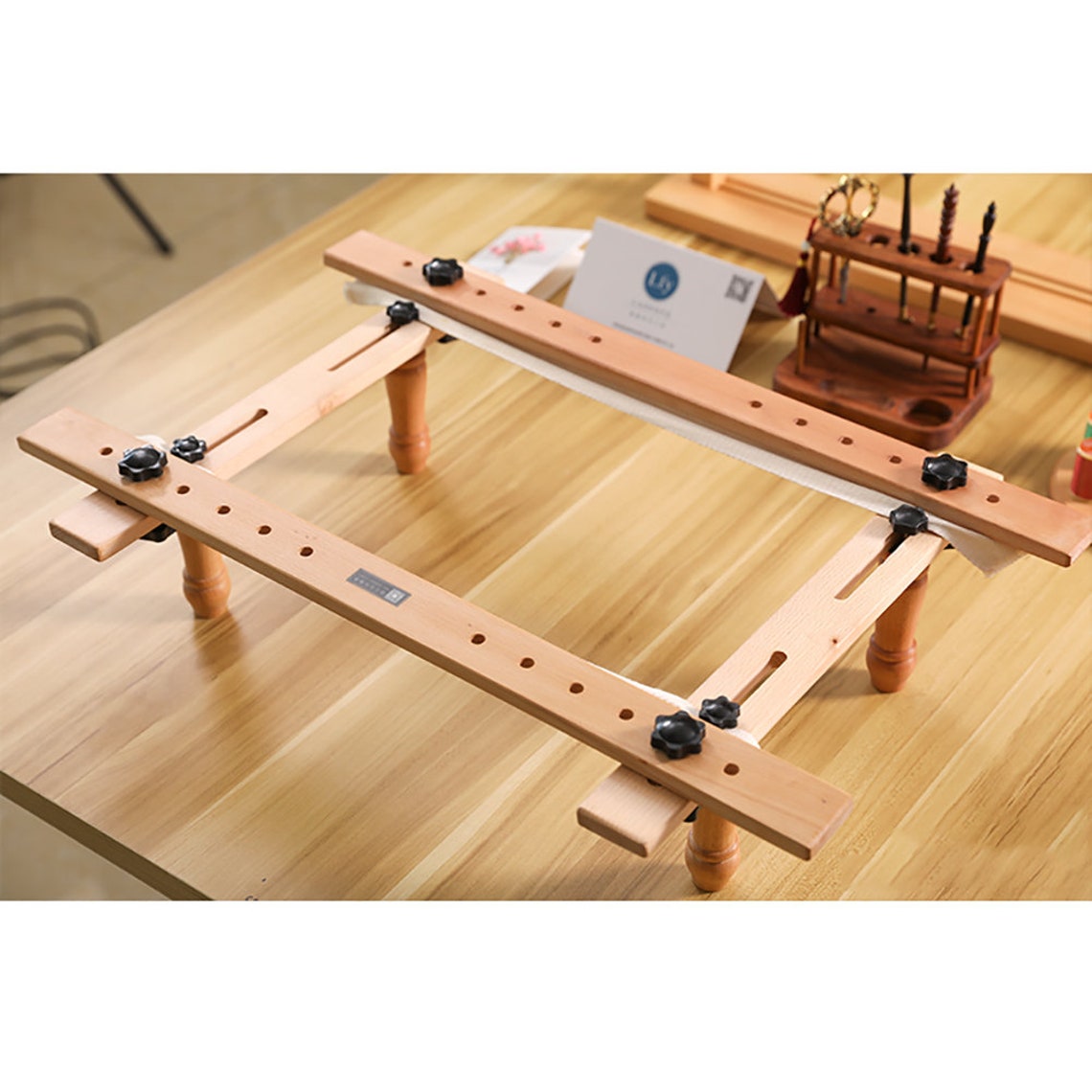 Adjustable Embroidery Stand Cross Stitch Holder Frame for - Etsy